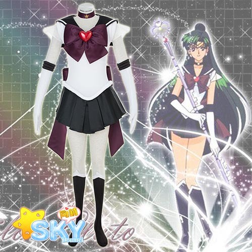 【1万円以上送料無料】超人気コスプレ服♪美少女戦士セーラームーンSS☆冥王せつな（セーラープルート）変身の衣装の通販はau Wowma!（ワウマ） - SKY同萌｜商品ロットナンバー ...