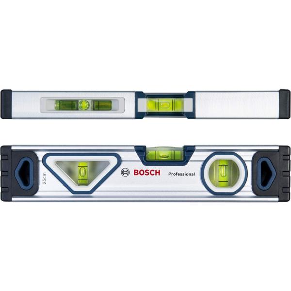 Bosch Professional(ボッシュ) 水平器(250mm・アルミフレーム・マグネット付き) 1600A016BNの通販はau ...