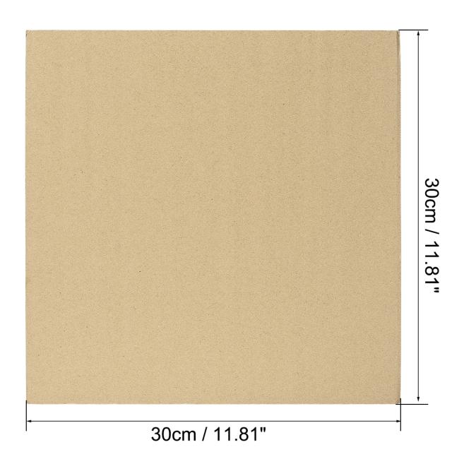 uxcell 段ボールパッド フィラーインサートシートパッド 5層 6mm 厚さ 30cmx30cm 梱包 郵送 工芸品用 4個入りの通販は ...