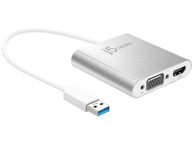 Kaijet (j5 create) [JUA360] USB3.0 to Dual VGA&HDMIディスプレイアダプターの通販はau ...