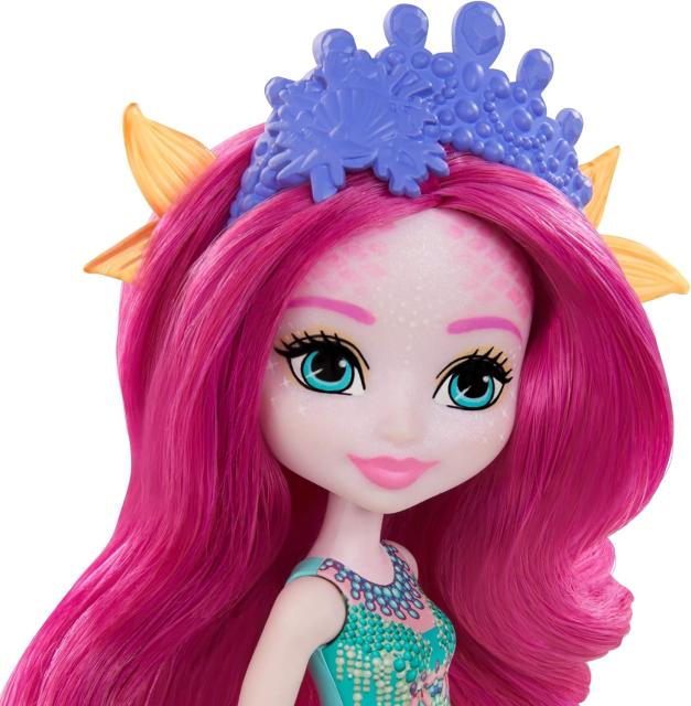エンチャンティマルズ 人形 ドール Royal Enchantimals Maura Mermaid Doll (6-in/15.2-cm ...