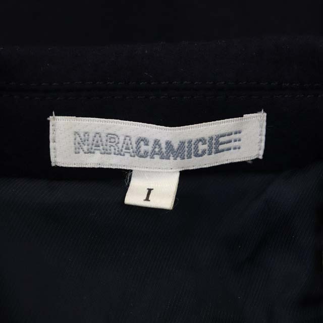 【中古】ナラカミーチェ NARA CAMICIE 金ボタン テーラードジャケット シングル 背抜き 1 紺 ネイビー /CM レディースの通販はau PAY マーケット - ブランド古着の ...