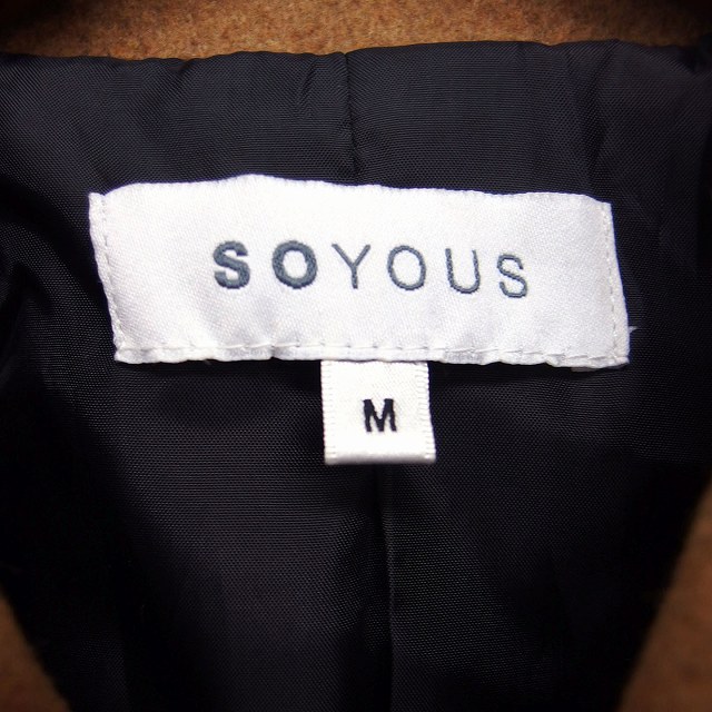 【中古】ソユーズ SOYOUS ステンカラーコート アウター シングル M キャメル 茶 /FT29 メンズの通販はau PAY マーケット - ブランド古着のベクトル｜商品ロットナンバー ...