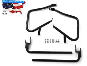 サイドバック 90200788ブラックガードハーレーサドルバッグガードサポートブラケット14-2020ツーリング 90200788 BLACK ...