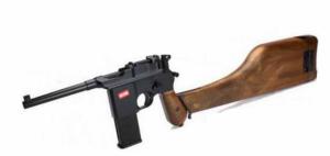 AW CUSTOM Mauser M712 ストックホルスター付き【対象年令 18才以上用】エアガン 返品種別Bの通販はau PAY ...