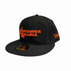 【中古】ニューエラ × 時計じかけのオレンジ A CLOCKWORK ORANGE Warner Bros 59FIFTY ロゴ キャップ ...