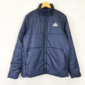 【中古】未使用品 アディダス adidas パデッドジャケット 中綿ジャケット HG6272 紺 ネイビー XL メンズの通販はau PAY ...