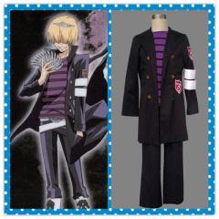 DK647　家庭教師ヒットマンREBORN! ヴァリアー　ベルフィゴール 風　コスプレ衣装　　完全オーダメイドも対応可能 DK647 家庭教師ヒットマンREBORN! ヴァリアー ベルフィゴール 風