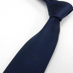 ◇Ermenegildo Zegna◇イタリア製ネクタイ◇濃紺×空色◇ストライプ