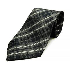 通年 スタイリッシュ2釦シングルスーツ 黒/織ストライプ [Y体][A体][AB