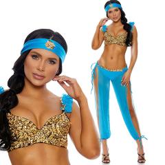 送料無料 アラジン ジャスミン コスプレ コスチューム 衣装 大人