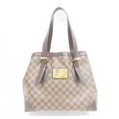 中古】ルイヴィトン LOUIS VUITTON ハムステッド MM ダミエ エベヌ