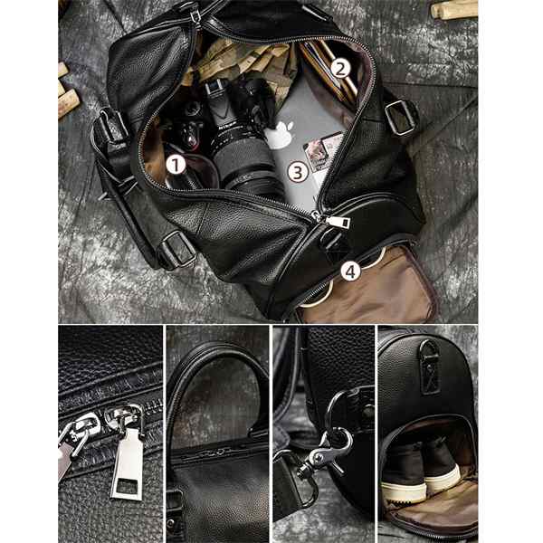 ポイント10倍！】ゴルフバッグ ボストンバッグ メンズ ゴルフ用品 本革