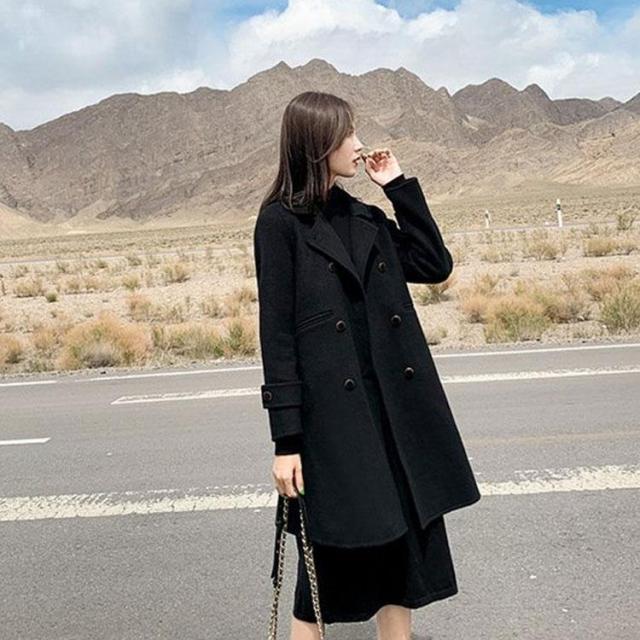 チェスターコート  レディースコート　秋冬　ラシャコート　ロングコート　女性　ジャケット　アウター　コート　通勤　カジュアル　20代 30代 40代