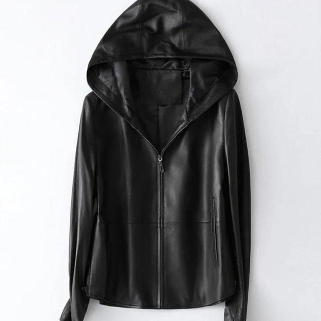 レディース革ジャン 本革　秋冬　レザージャケット ライダースジャケット  ラム革  バイクウェア シングル 女性用　上品　防寒防風