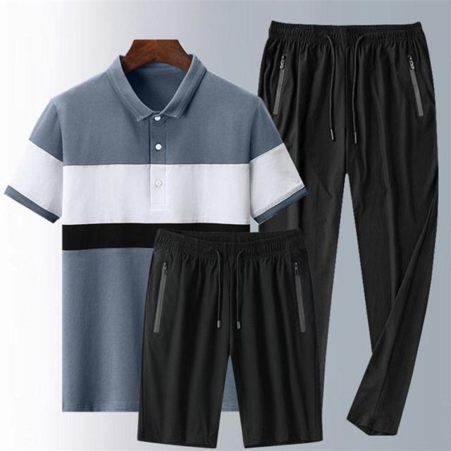 メンズ　夏用　上下セット　2点セット Tシャツ　パンツ　ジャージ　男子用　スポーツウェア　セットアップ　運動　カジュアル　吸汗 速乾 通気