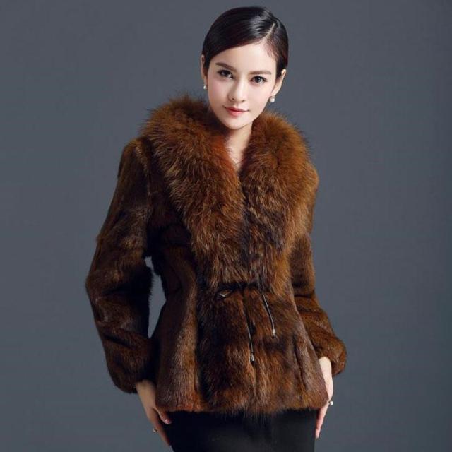 秋冬 レディース ファーコート 毛皮コート    レディースコート  本物のファー   アウター ジャケット　暖かい OL　通勤　レディースアウター