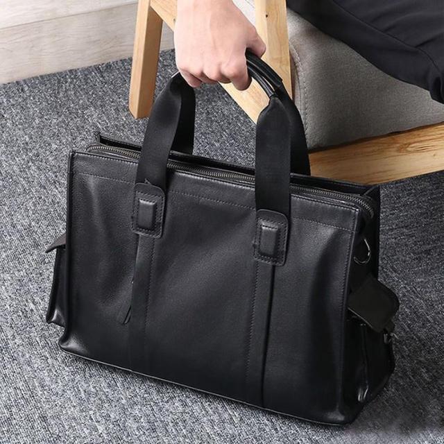 メンズビジネスバッグ パソコンバッグ  撥水 ブリーフケース バック  軽量 メンズ 手提げ 出張 大容量 通勤 手提げ 11 12 13 14 15 インチ
