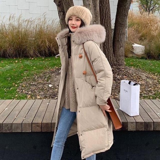 ダウン90% 秋冬　ダウンコート レディース ダウンコート ミドル丈　 レディース ダウンジャケット ミドル丈　コート アウター ダウン  軽量