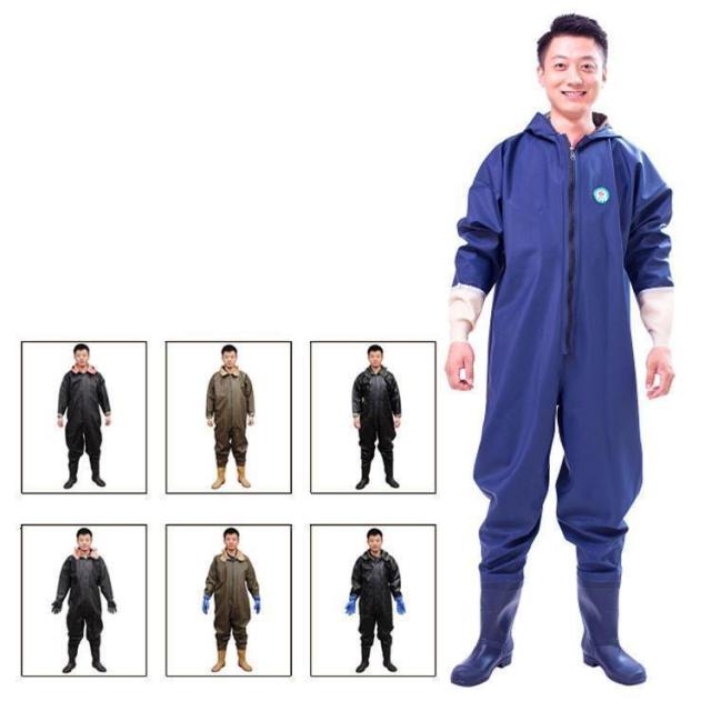ウェーダー  連体服  耐磨耗  水陸両用スーツ 釣り用スーツ　渓流釣り　防水透湿　アウトドア　清掃　農作業　水産　漁師
