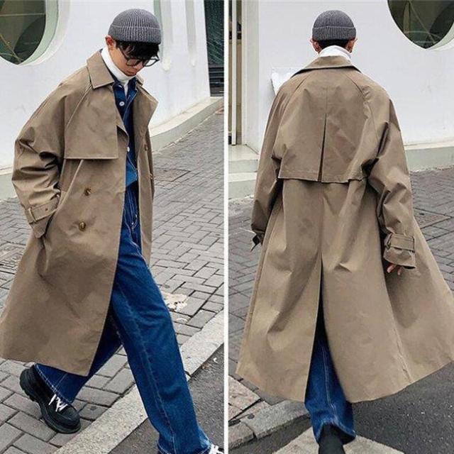 トレンチコート メンズ コート ロングコート カジュアル 秋 大きいサイズ アウター