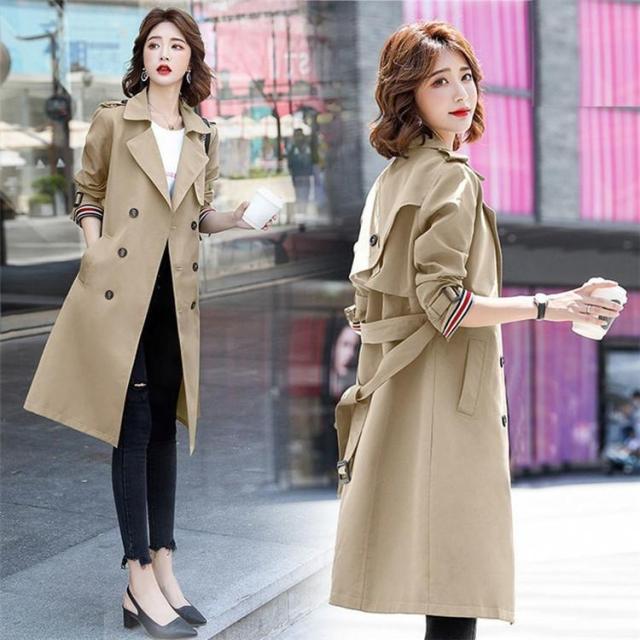 トレンチコート レディース 40代 春 秋 コート アウター ロングコート チェスターコート スプリングコート 膝下丈 チュニック きれいめ 大きいサイズ 着痩せ