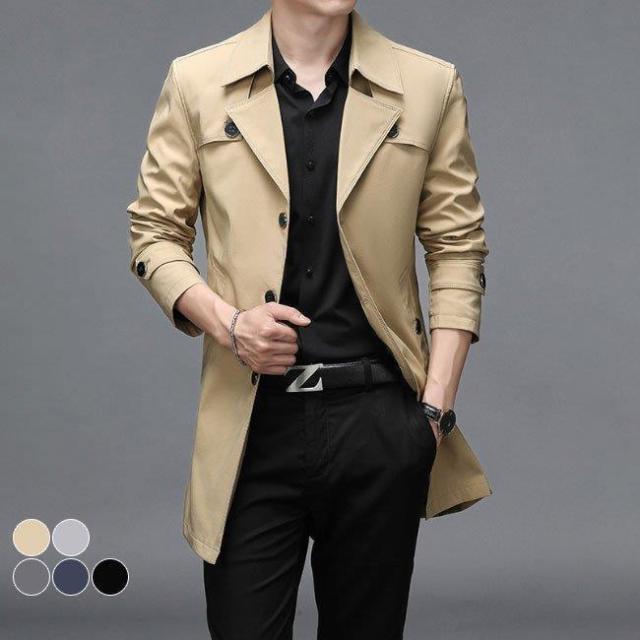 メンズ テーラードコート 秋 コート スーツコート オフィス テーラード ジャケット 春 トレンチコート おしゃれ 秋コート スプリングコート