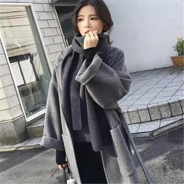 在庫一掃 チェスターコート ロングコート レディース 秋 冬 ラシャ コート アウター ベルト付き 着痩せ お洒落 上品 大人 30代 40代 体型カバー 通勤