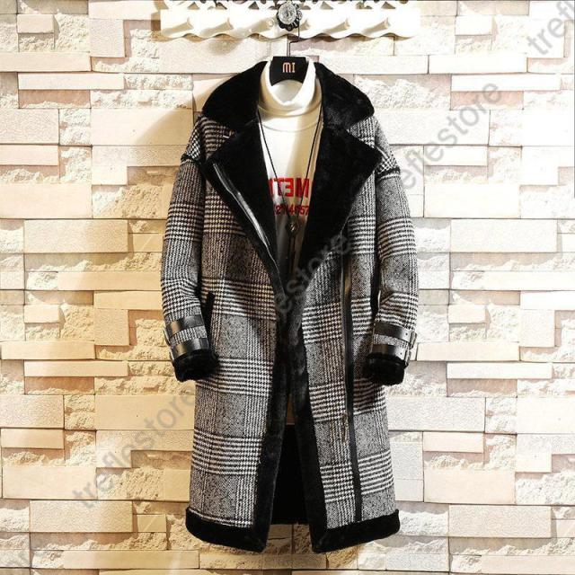 ポイント10倍！】ロング丈 ムートンコート メンズ ムートンジャケット