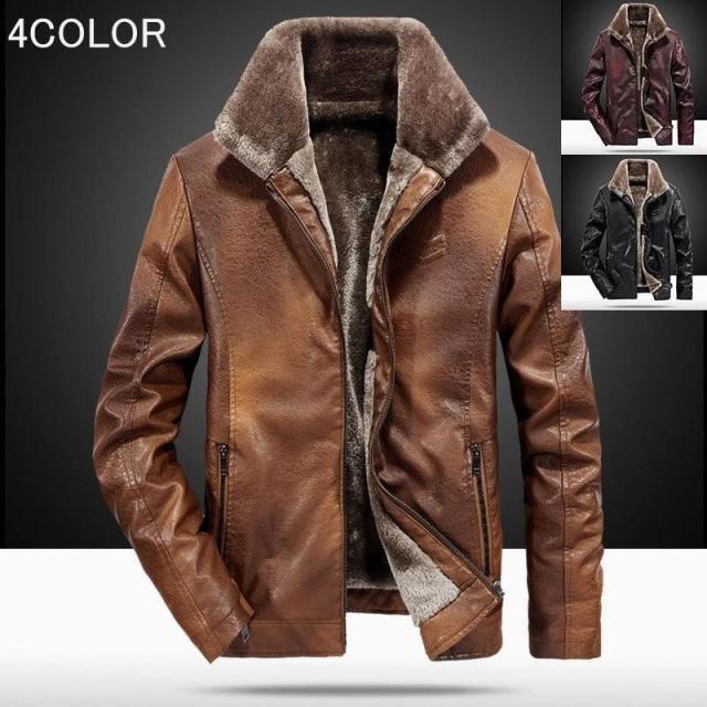 レザージャケット メンズ ライダースジャケット 革ジャン 裏ボア 厚手 レザーコート アウター シングル 秋冬 新作 お兄系カジュアル 暖 防寒 バイク用