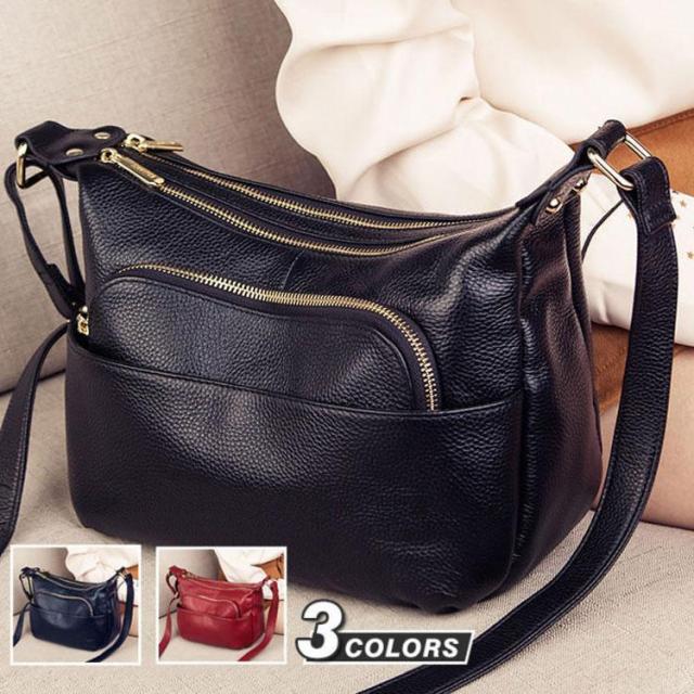 新作 本革　ショルダーバッグ レディース　斜めがけ 2way　ハンドバッグ   本牛革 バッグ レディース ショルダーバッグ 斜めがけ ななめ掛け 肩がけ　バッグ