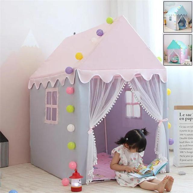 キッズテントハウス 子供用プレイテント 室内屋内 ベビー 幼児 おもちゃ入れ おままごと 秘密基地 隠れ家 子供部屋 ギフト