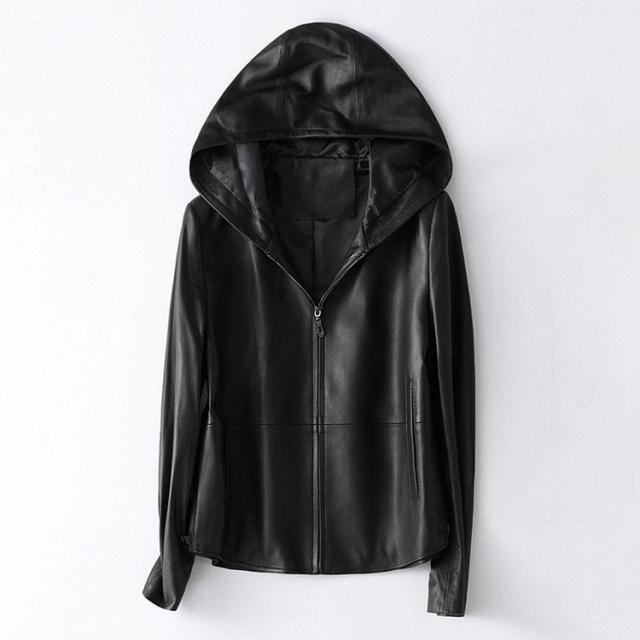 レディース革ジャン 本革　秋冬　レザージャケット ライダースジャケット  ラム革  ショート丈  カジュアル バイクウェア シングル 女性用　上品　防寒防風