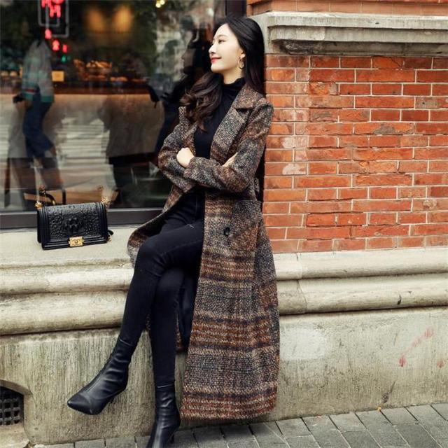 チェスターコート レディース 秋冬 40代 50代 ロング丈ラシャコート 秋冬アウター 韓国風 アウター 通勤 着痩せ オシャレ ゆったり チェック柄コート 大人