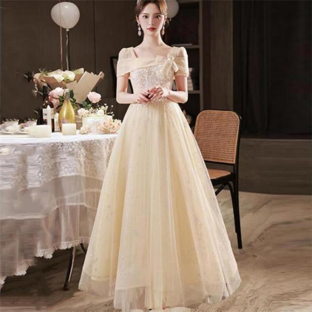 ロングドレス 演奏会用 パーティードレス 結婚式 ドレス ステージドレス 大人 ピアノ 発表会 コーラス 合唱衣装 マキシ丈 20代30代40代 成人式