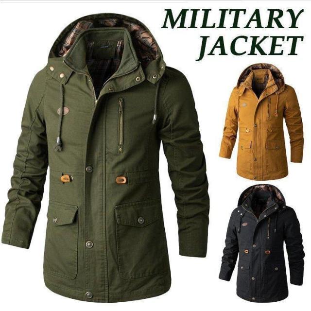 モッズコート ミリタリージャケット メンズ マウンテンパーカー ジャケット ブルゾン ジャンバー アウター コート 秋服 秋 冬