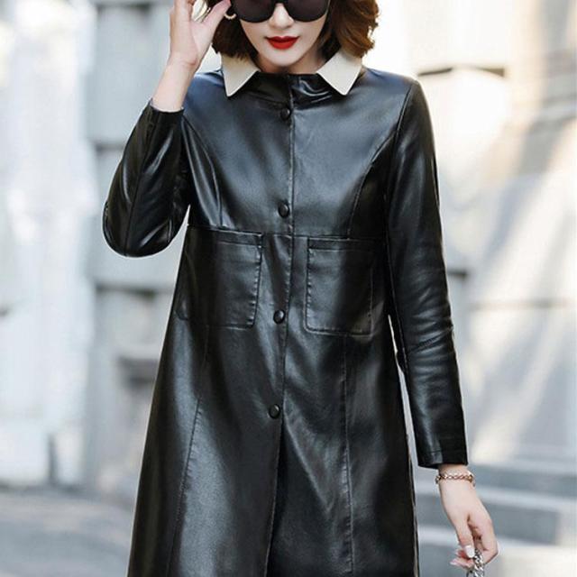レディース革ジャン 本革　秋冬　レザージャケット ライダースジャケット スタイリッシュ  バイクウェア シングル 女性用　上品　防寒防風