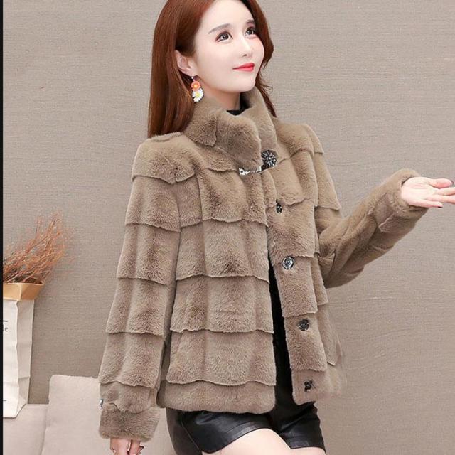 秋冬 レディース ファーコート 毛皮コート  トレンド  レディースコート フェイクファー アウター ジャケット　暖かい OL　通勤　レディースアウター