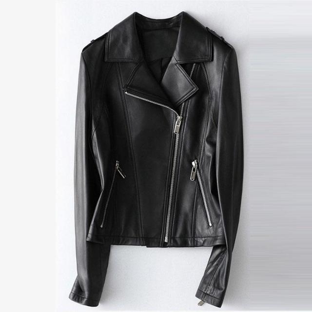 レディース革ジャン 本革　秋冬　レザージャケット ライダースジャケット  おしゃれ  バイクウェア シングル 女性用　上品　防寒防風