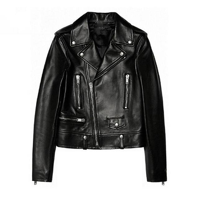 レディース革ジャン 本革　秋冬　レザージャケット 着やせ  ライダースジャケット バイクウェア シングル 女性用　上品　防寒防風