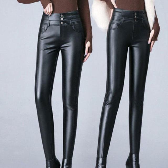 羊革 本革 レザーパンツ レディース　スキニー　革パン　バイクパンツ バイク用レザーパンツ　革パンツ　ストレート ライダースパンツ 　モーターパンツ
