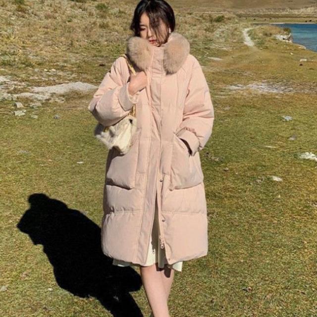 秋冬　ダウンコート レディース ダウンコート ミドル丈　  レディース ダウンジャケット ミドル丈　コート アウター 中綿  軽量