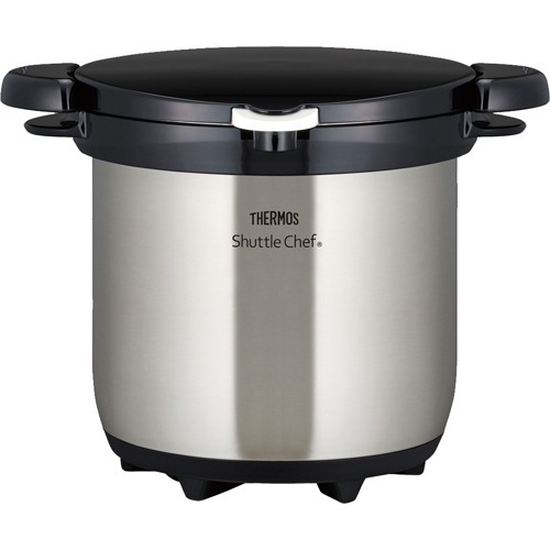 サーモス 真空保温調理器シャトルシェフ KBG-4500 CS クリアステンレス(1台)[鍋]