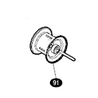 ●シマノ　16 スティーレ 100PG (5.8) 右ハンドル (035240)用 純正標準スプール (パーツ品番13AV4)　【キャンセル及び返品不可商品】