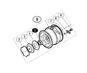 ●シマノ　16 ヴァンキッシュ 1000PGS (034960)用 純正標準スプール (パーツ品番13AQQ)　【キャンセル及び返品不可商品】