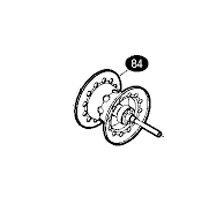 ●シマノ　16アンタレスDC (右ハンドル) (035172)用 純正標準スプール (パーツ品番13GNN)　【キャンセル及び返品不可商品】