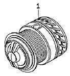 ●ダイワ　15銀狼LBD(4960652956055)用 純正標準スプール (部品コード128875)　【キャンセル及び返品不可商品】