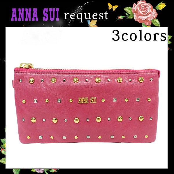 アナスイ ANNA SUI 財布 さいふ サイフ ロウ ３つマチ長財布 全３色
