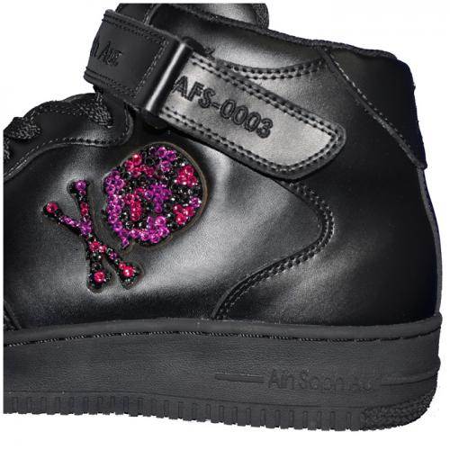 AinSophAur(アインソフオウル)Ain Force 1 MID cut Swarovski Pattern