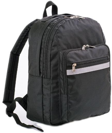 HR★☆スクールバッグ デイパック リュック 学販 メンズ レディース 40cm No42474-01 黒 [送料無料(一部地域を除く)]